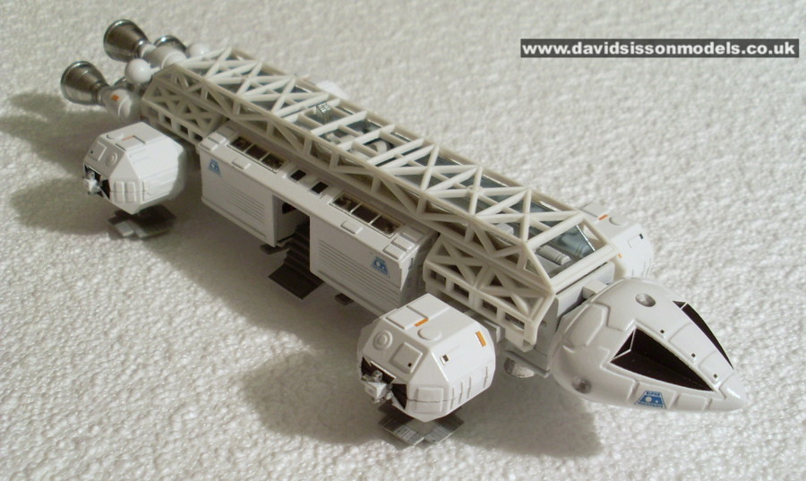 Rebuilding Dinky Eagle Toy from Space 1999